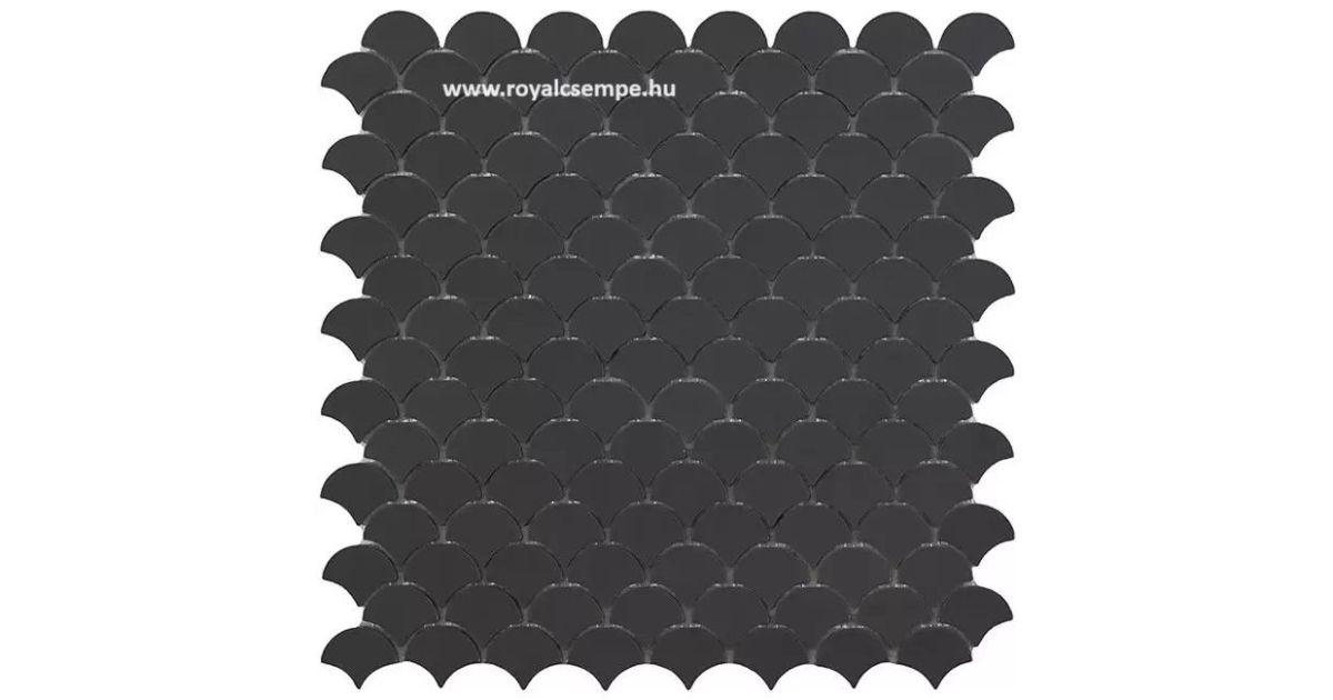 SOUL MATT DARK GREY MATT SÖTÉTSZÜRKE MOZAIK - ÜvegmozaikShop